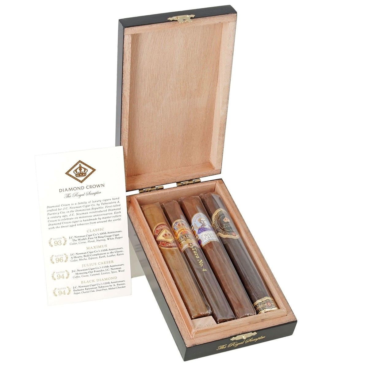 Diamond Crown 4ct Royal Sampler – Pyramid Cigars