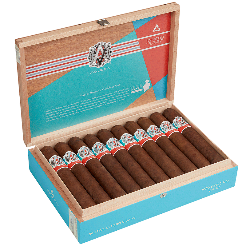 AVO Syncro Caribe 5.0" x 50 – Pyramid Cigars
