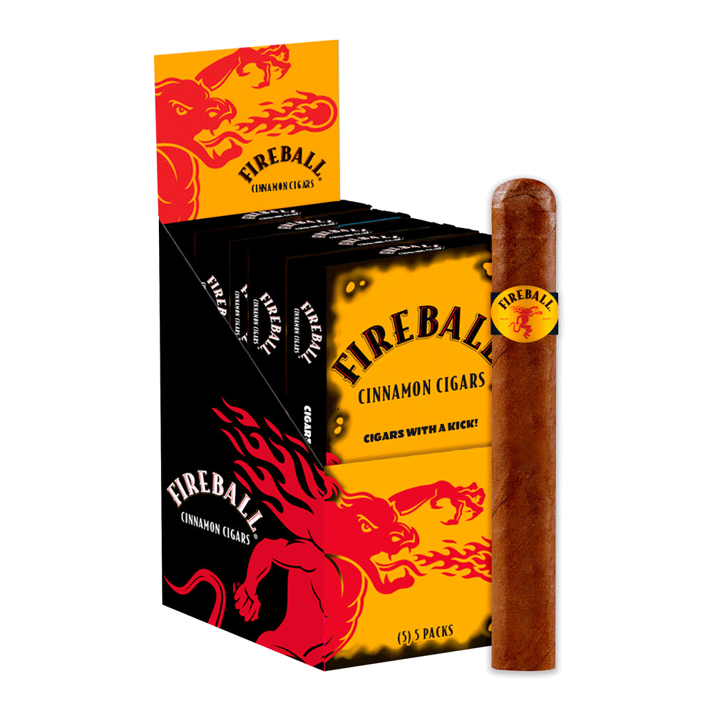 Fireball Cinnamon Cigar Corona – Pyramid Cigars