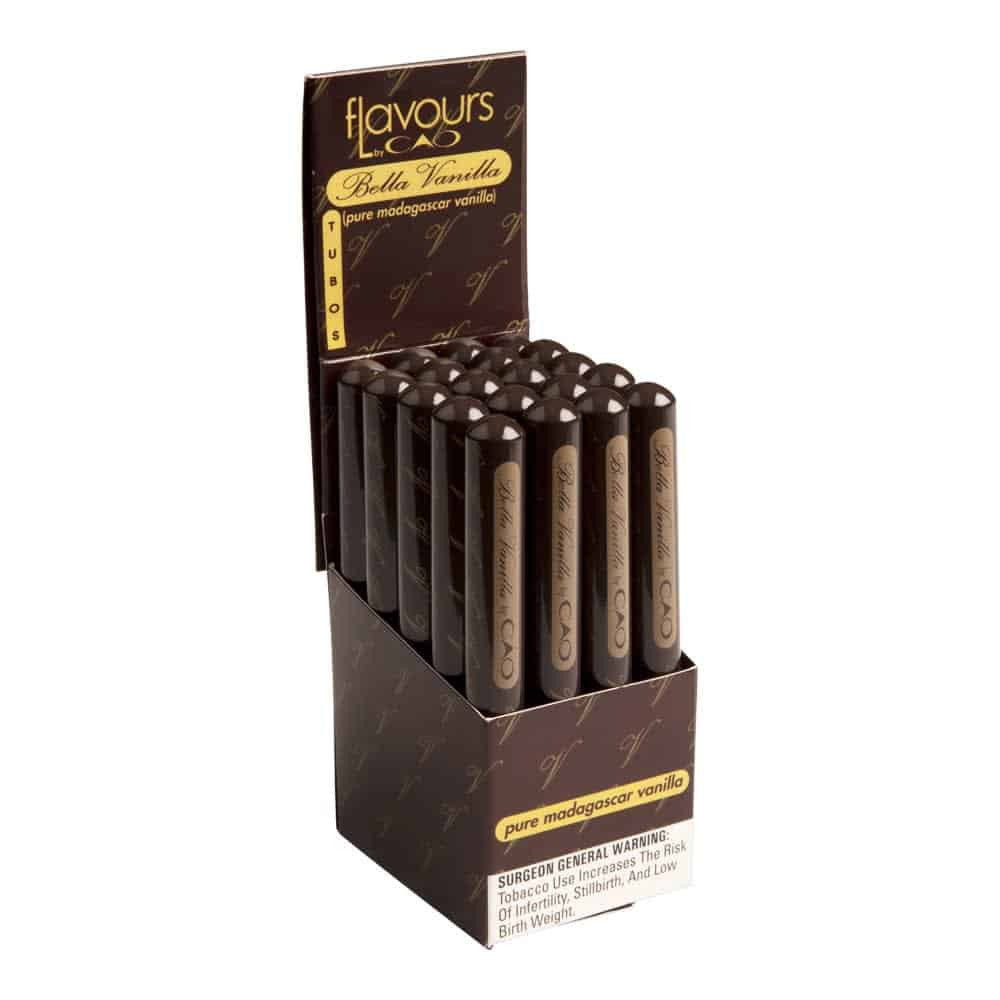 CAO Flavours - Bella Vanilla Tubo (4.7" x 30) – Pyramid Cigars