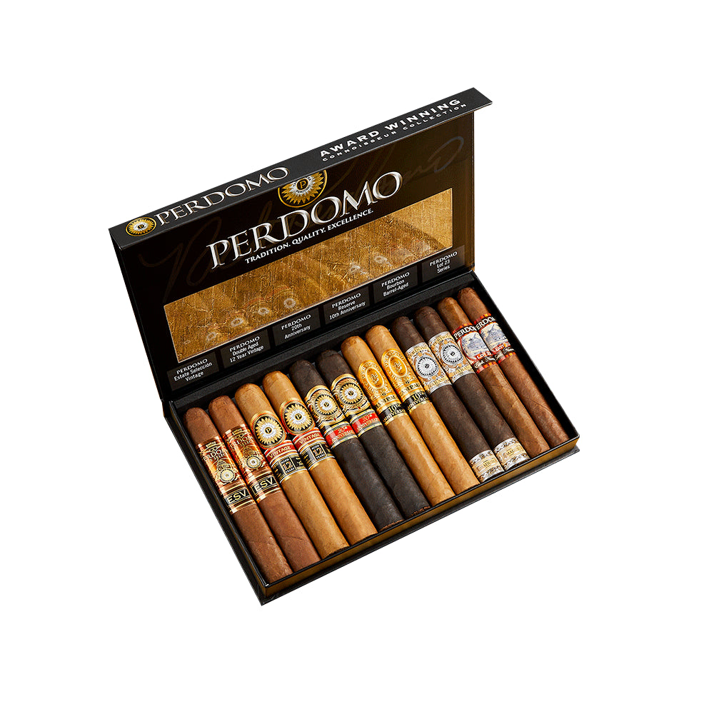 Perdomo Connoisseur Collection Award Winning Sampler – Pyramid Cigars