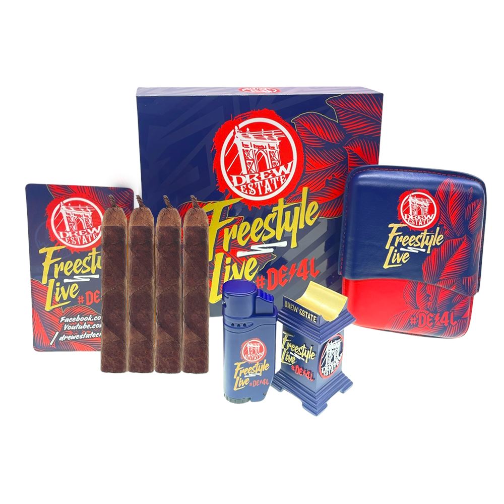 Drew Estate Freestyle Live May 2023 Kit – Pyramid Cigars